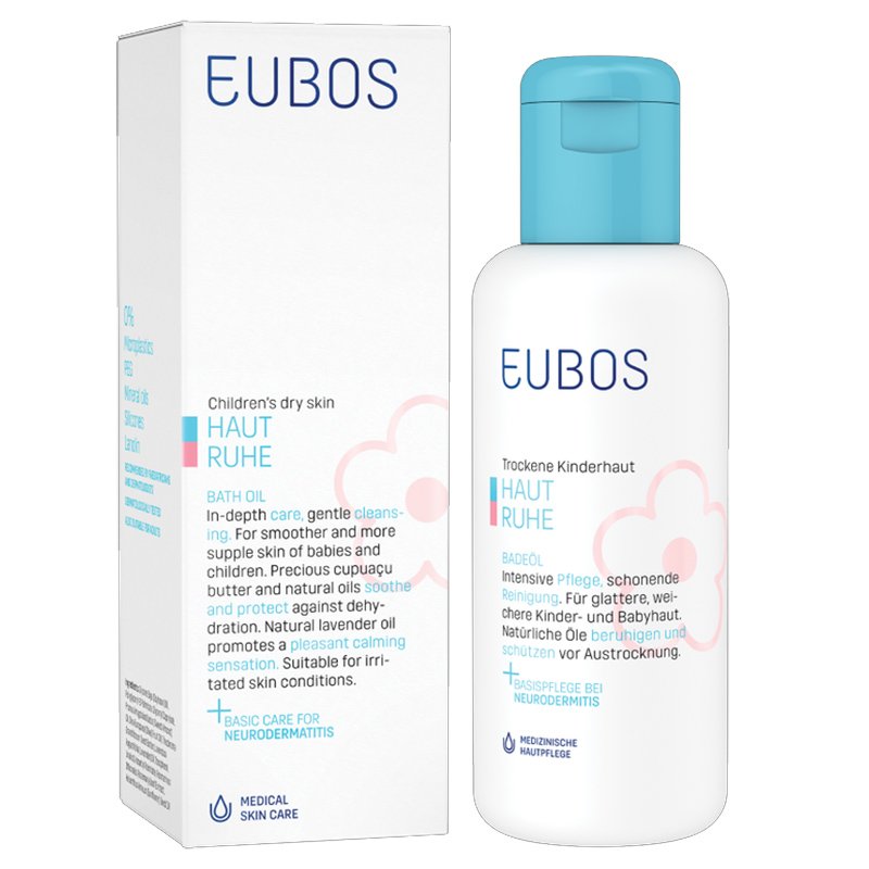 Eubos Baby Bath Oil Мазен душ гел за бебета 125ml | AptekaPromahon.com