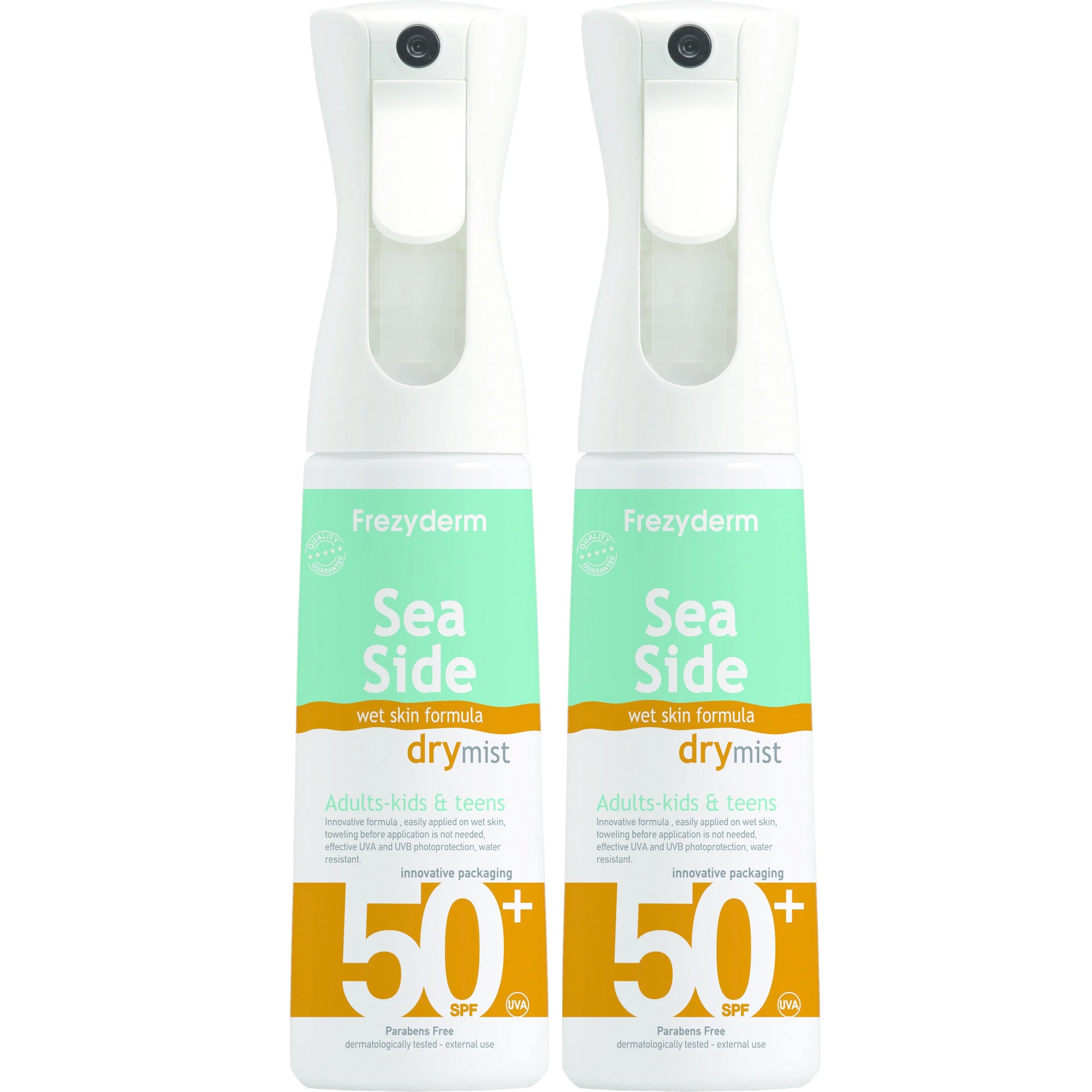 Frezyderm Комплект Sea Side Dry Mist Family Spray Spf50+, 2x300ml ...
