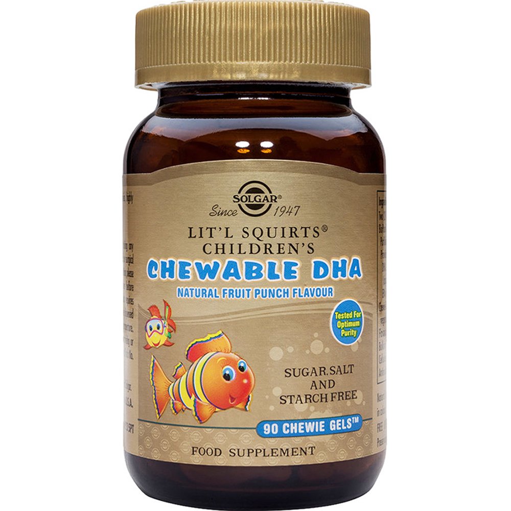 Solgar Children's Chewable DHA 90 Softgels | AptekaPromahon.com