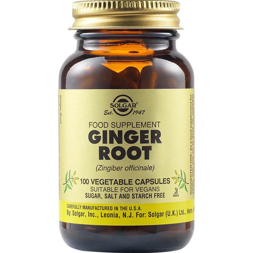 Solgar Ginger Root 100veg.caps | AptekaPromahon.com