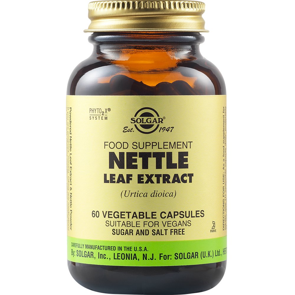 Solgar Nettle Leaf Extract 60veg.caps | AptekaPromahon.com