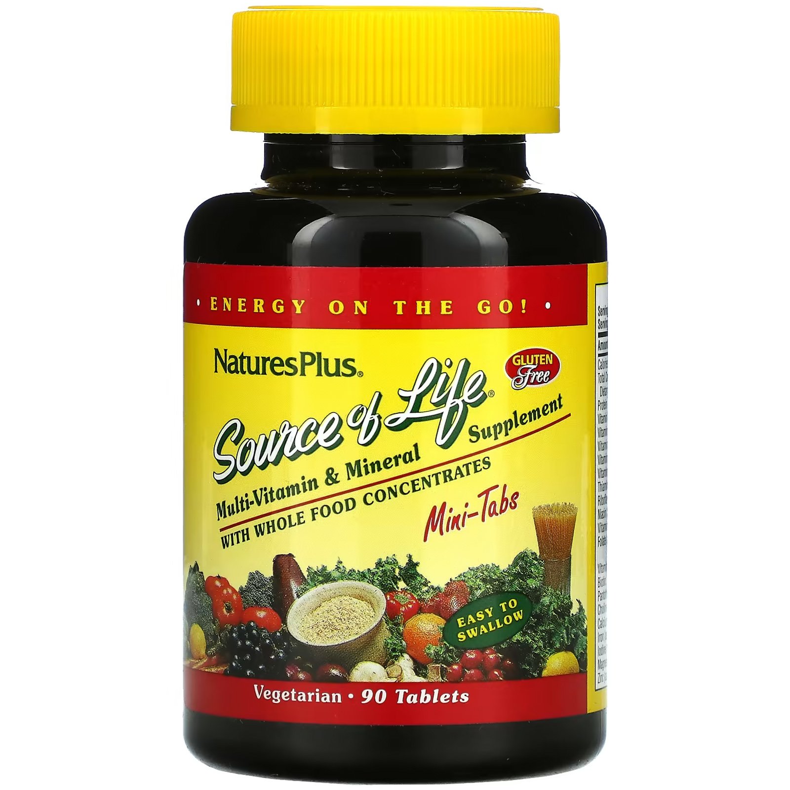 Natures Plus Source of Life Multi-Vitamin & Mineral Mini.tabs ...