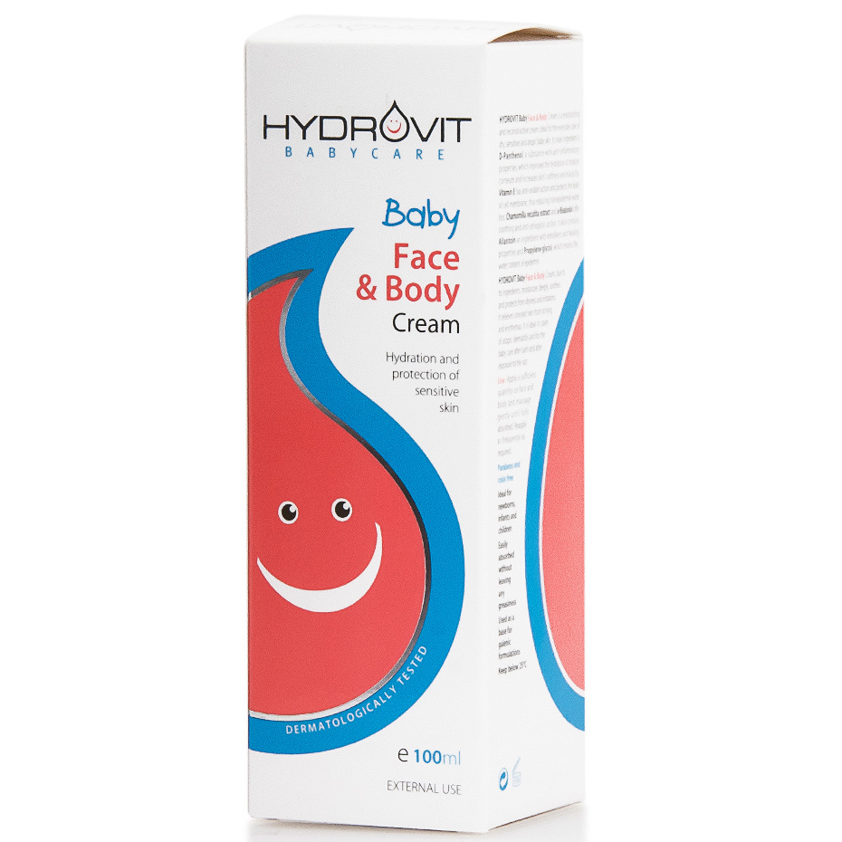 Hydrovit Baby Face & Body Cream Бебешки крем за лице и тяло 100ml ...
