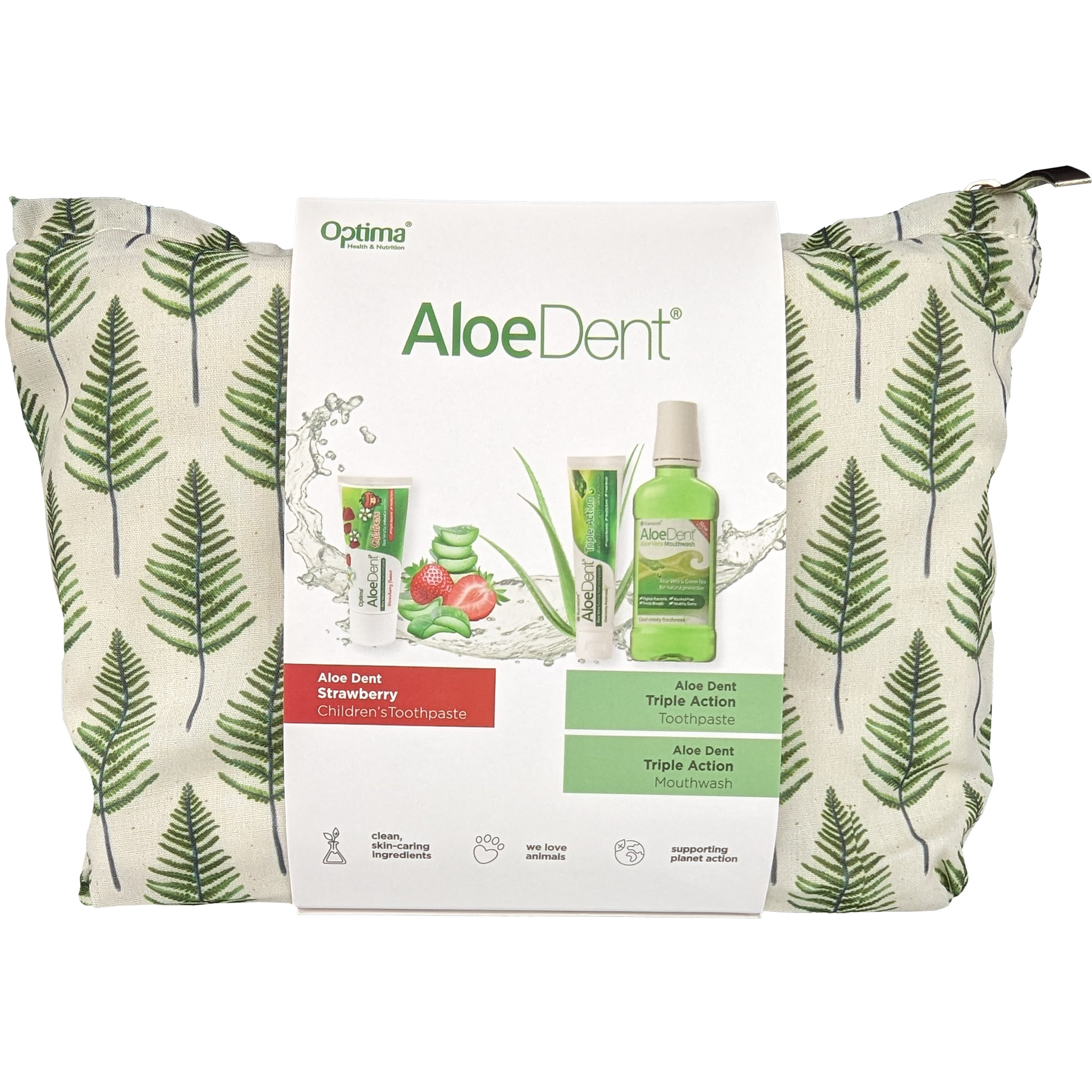 Optima Promo Aloe Dent Strawberry Children's Toothpaste 3 Years+, 50ml ...