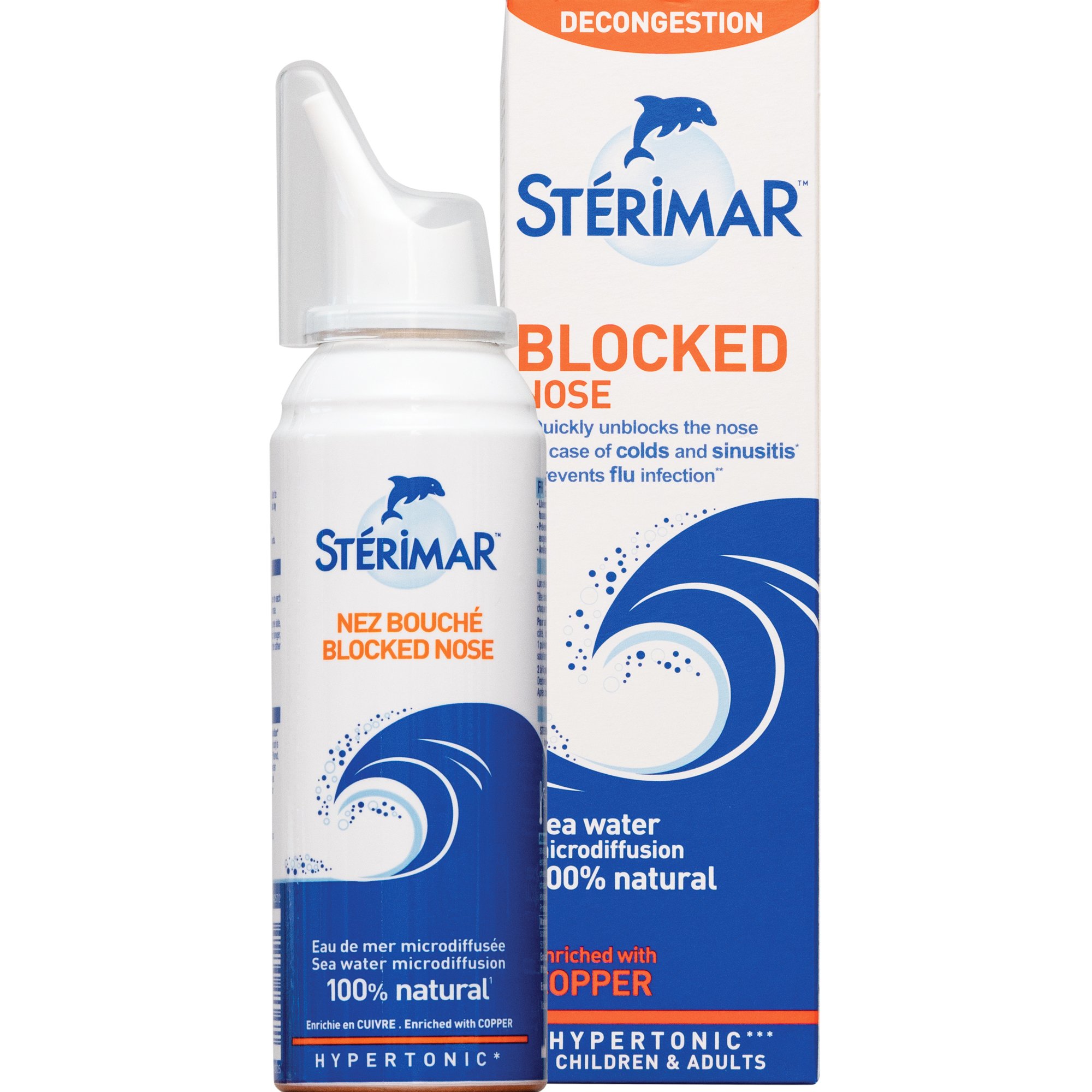 Sterimar Blocked Nose Decongestion Spray 100ml | AptekaPromahon.com