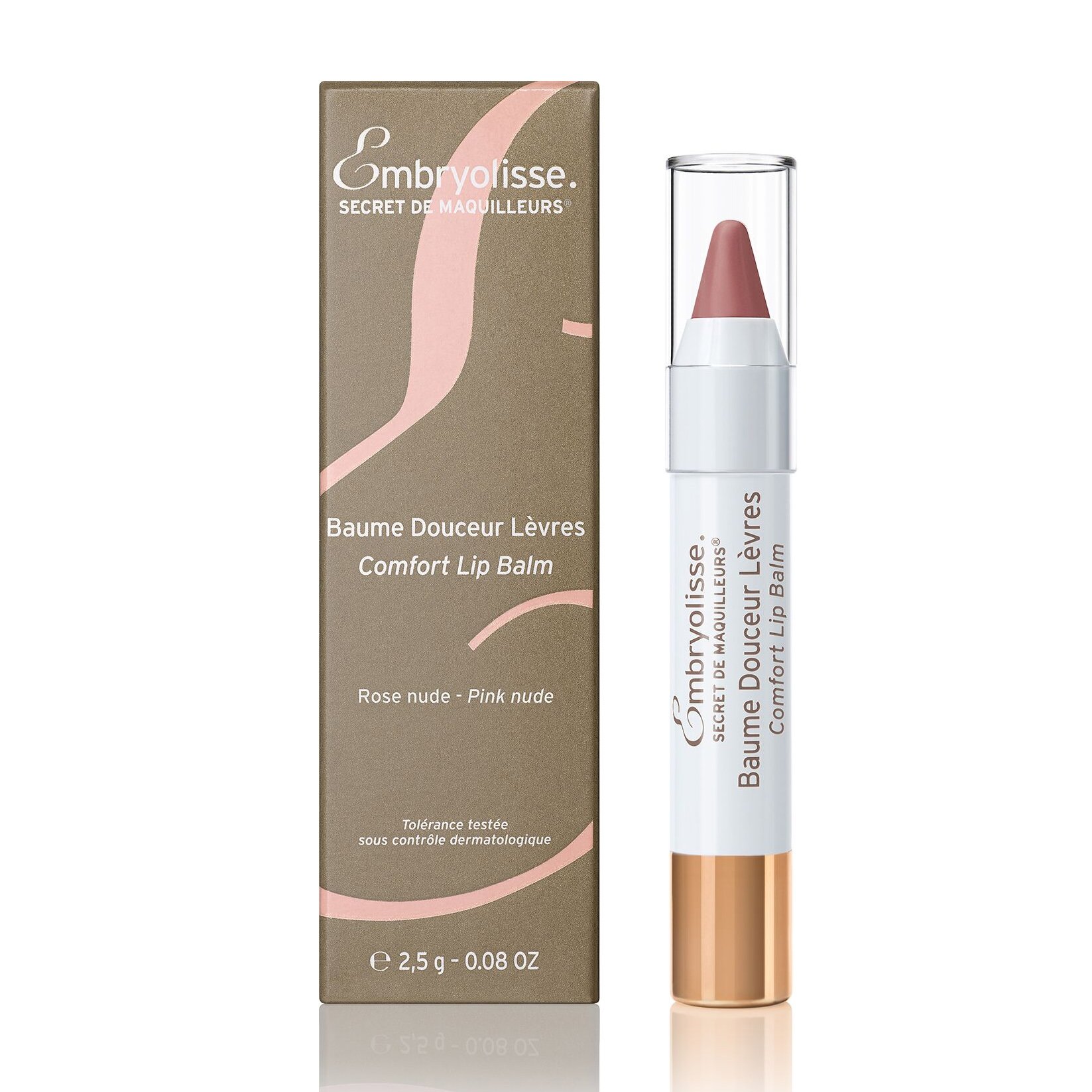 Embryolisse Secret de Maquilleurs Comfort Lip Balm Tinted Pink Nude ...