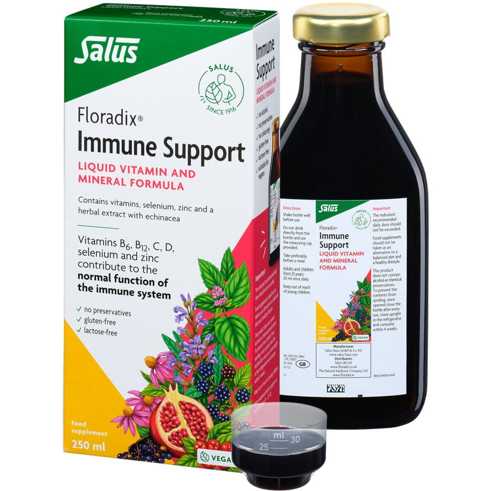Floradix Immune Support Liquid Formula 250ml | AptekaPromahon.com