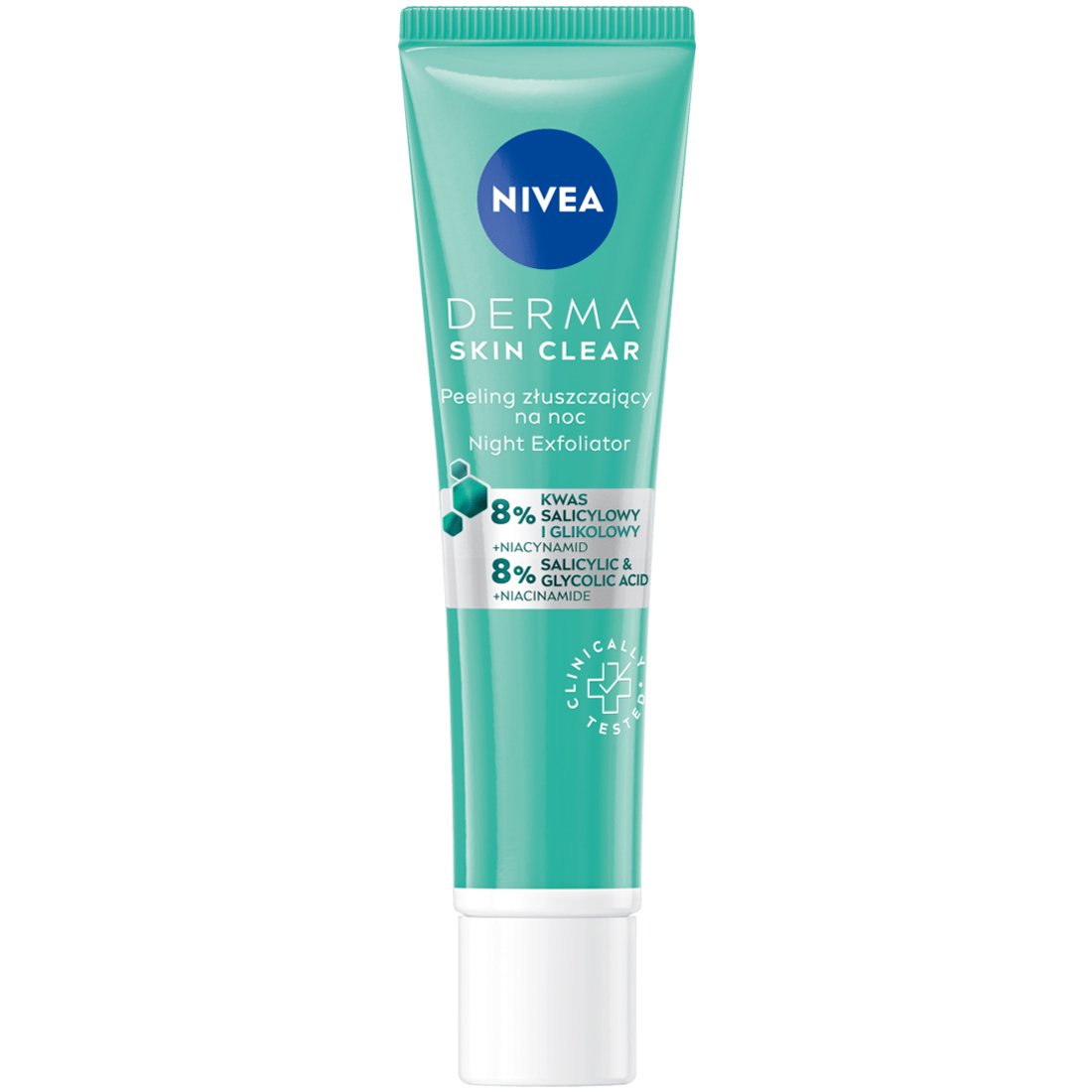 Nivea Derma Skin Clear Night Exfoliator 40ml | AptekaPromahon.com