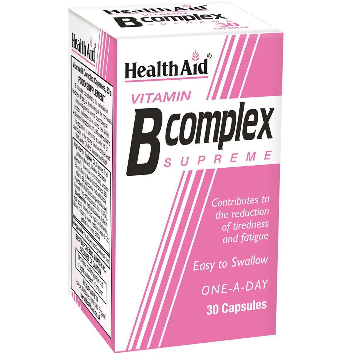 Health Aid B Complex Supreme 30caps | AptekaPromahon.com