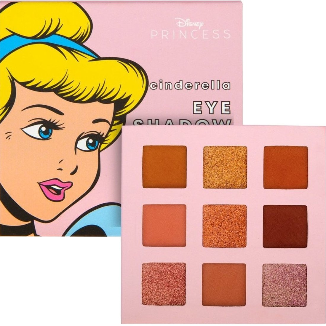 Mad Beauty Disney Princess Cinderella Eye Shadow Palette (9 x 1,1g ...