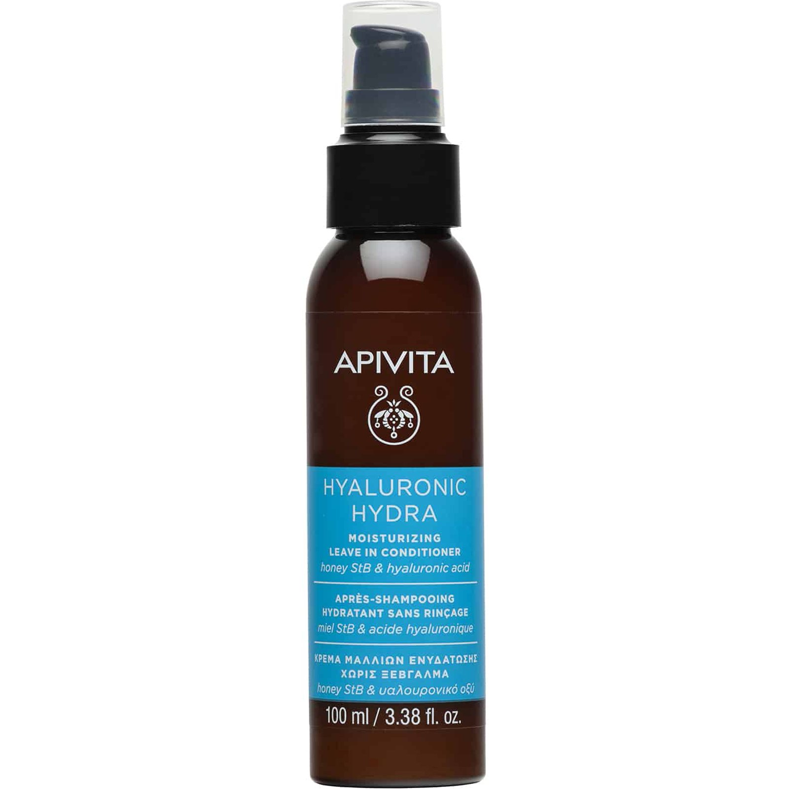 Apivita Hyaluronic Hydra Leave In Conditioner with Hyaluronic Acid & Honey StB 100ml ...