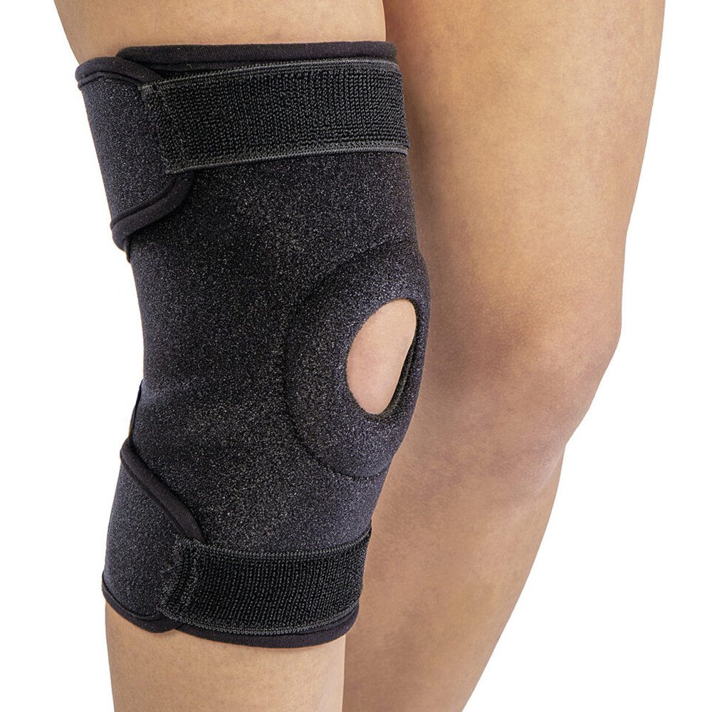 Anatomic Help Neoprene Knee Support Open Patela One Size Код 0555 Черно ...