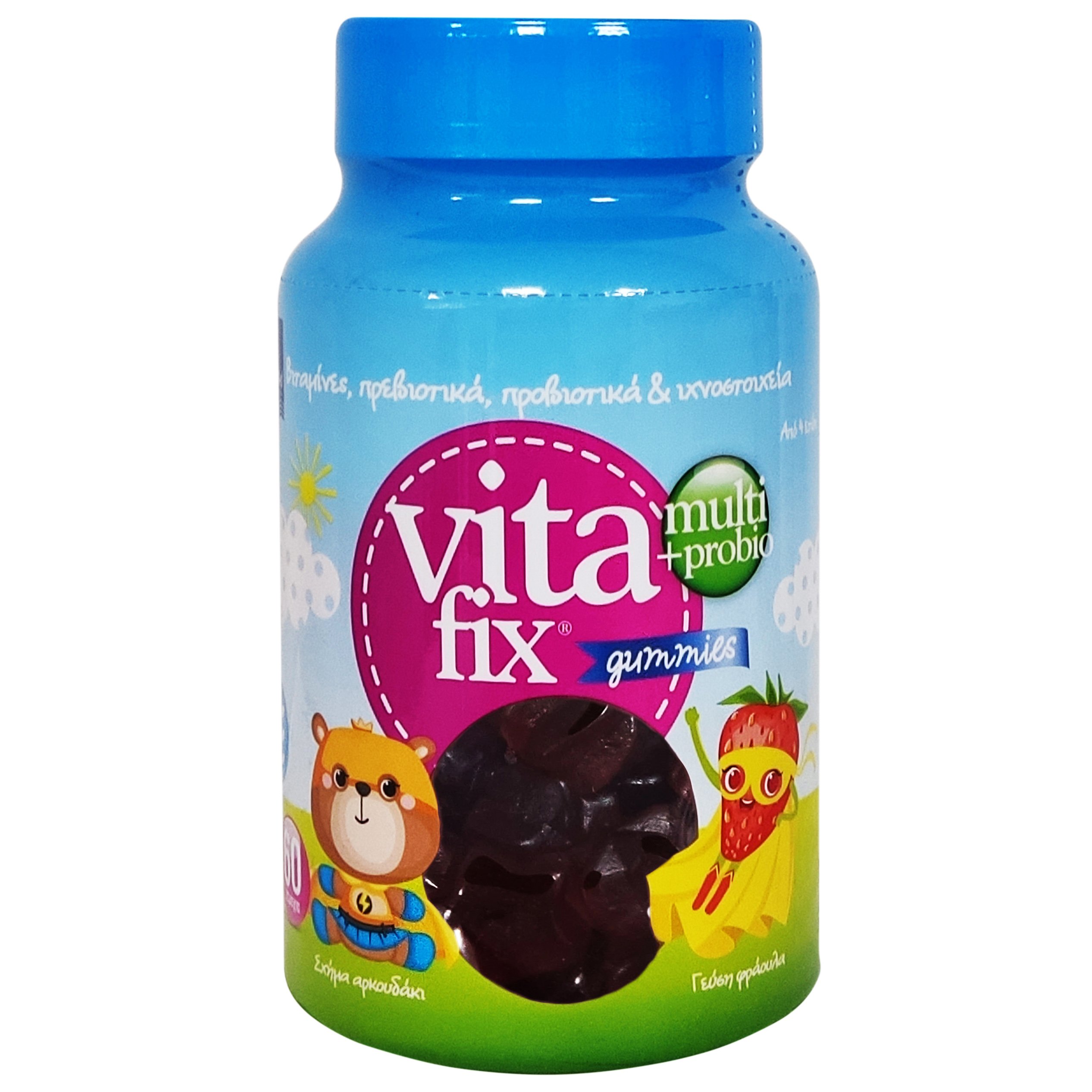 Intermed Vitafix Multi & Probio Gummies 60 Желета | AptekaPromahon.com
