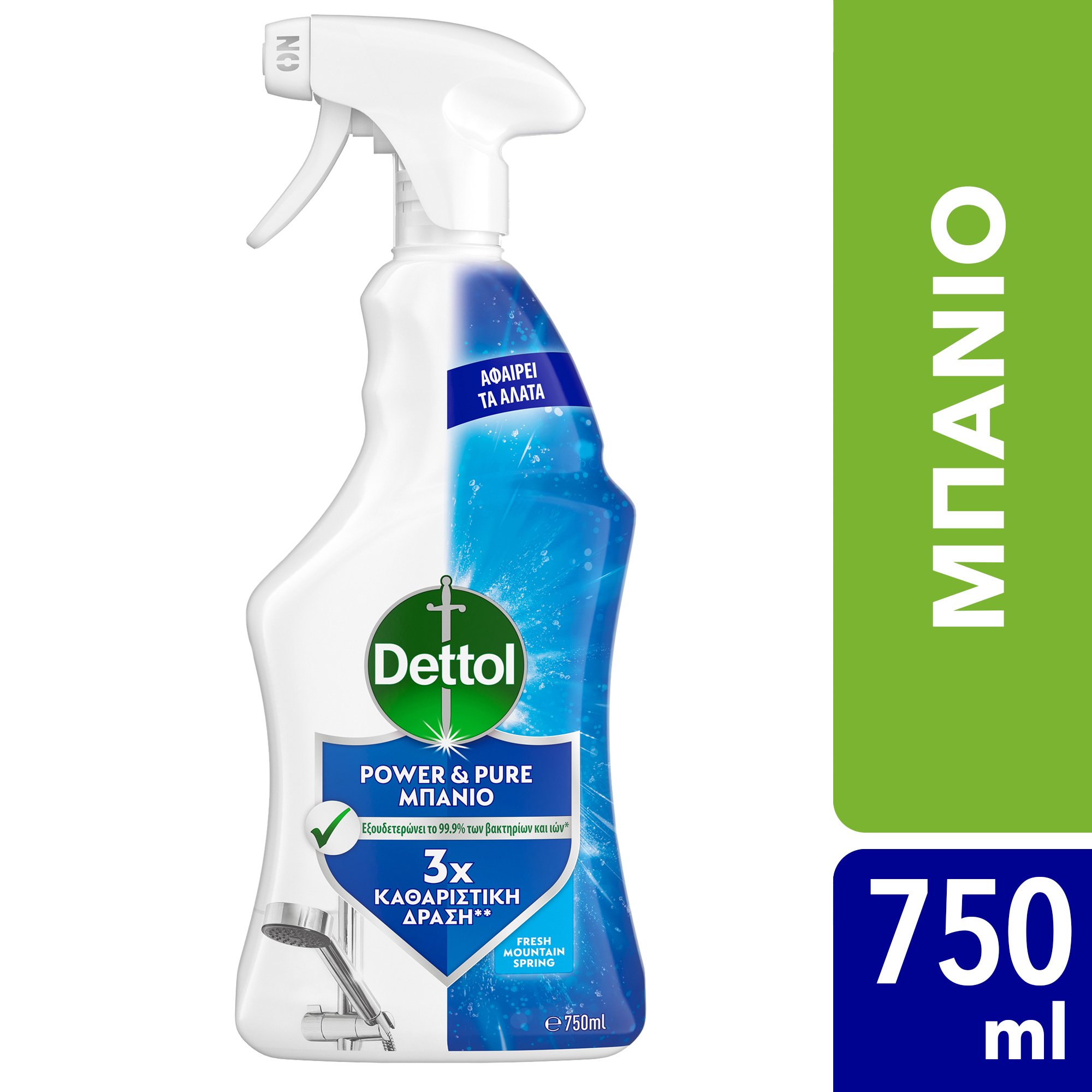 Dettol Power & Pure Fresh Mountain Spring 750ml | AptekaPromahon.com