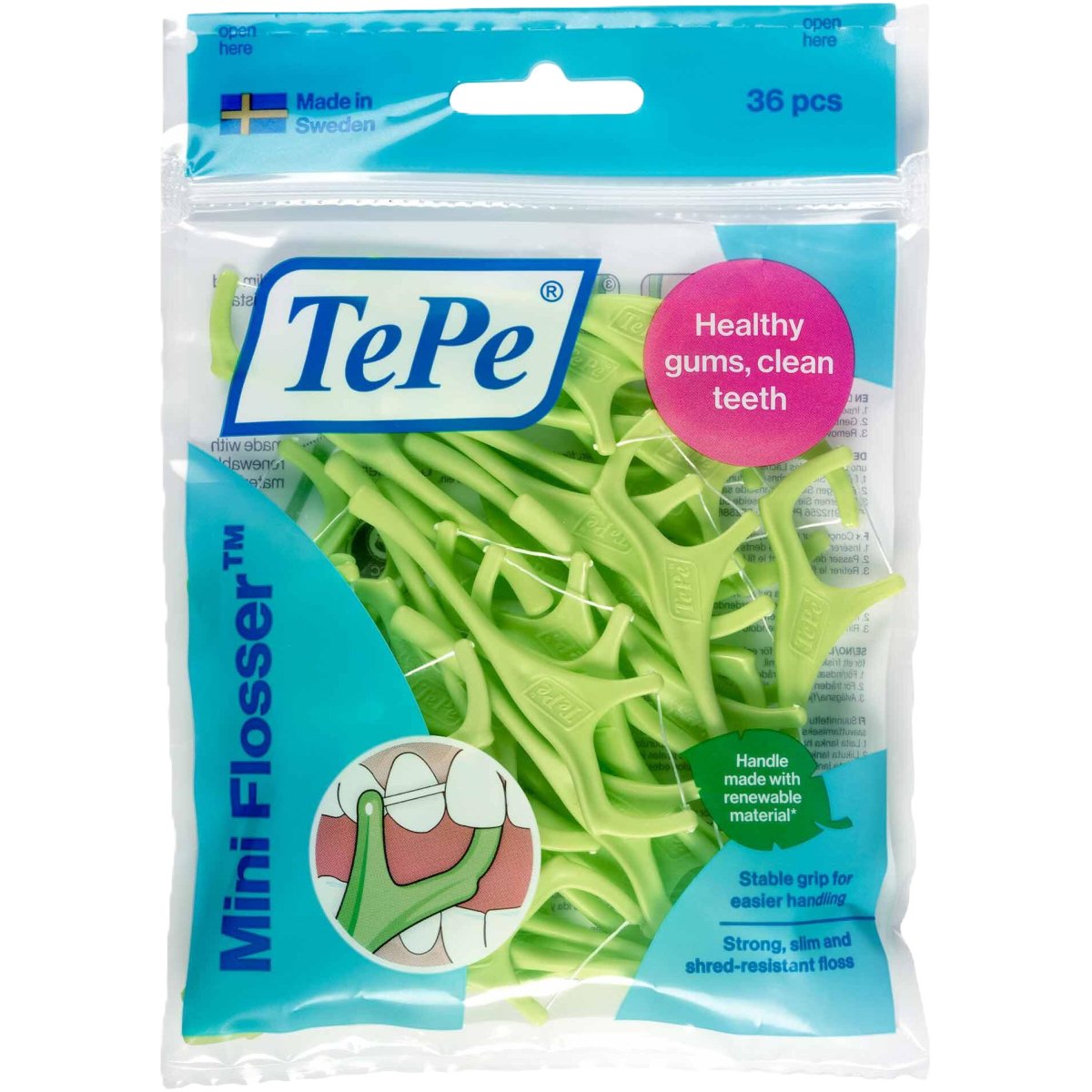Tepe Good Mini Flosser Quick & Easy Flossing 36 бр | AptekaPromahon.com