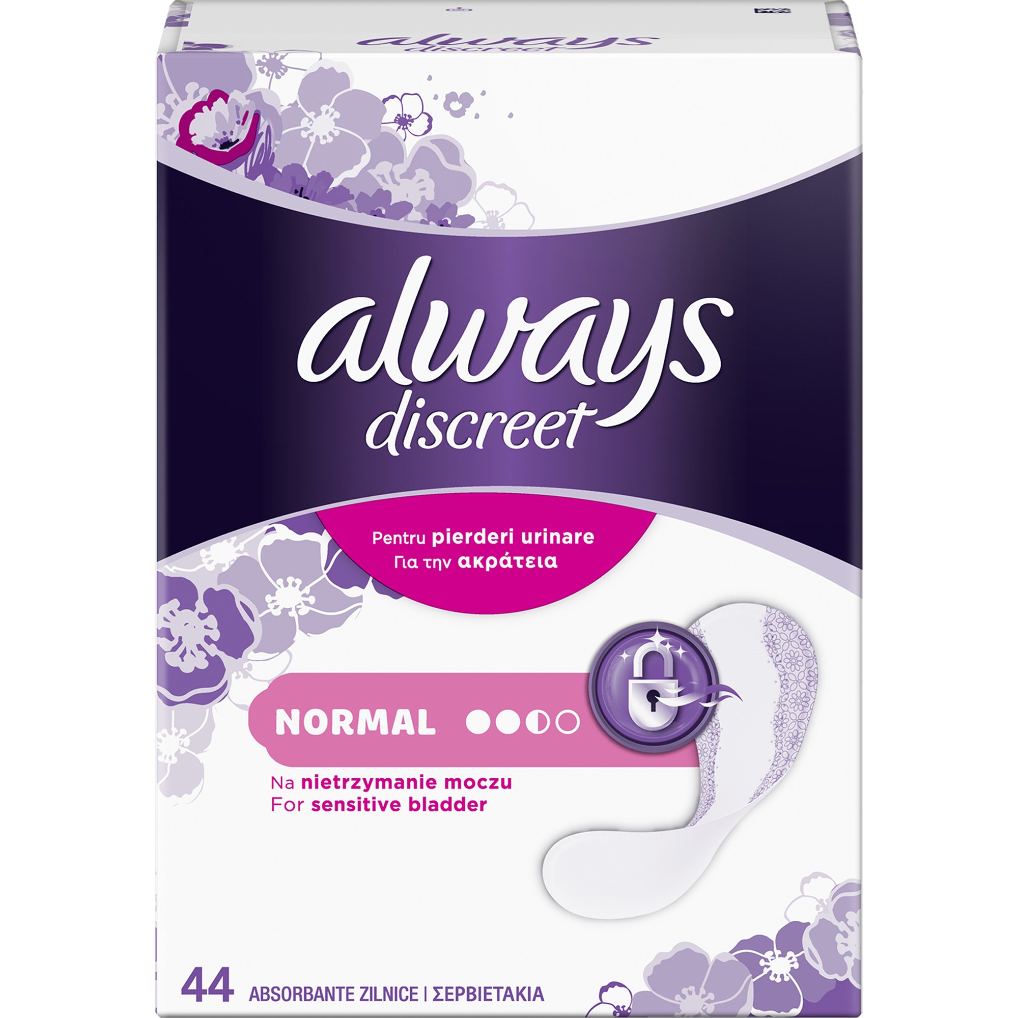 Always Discreet Normal for Sensitive Bladder 44 бр | AptekaPromahon.com