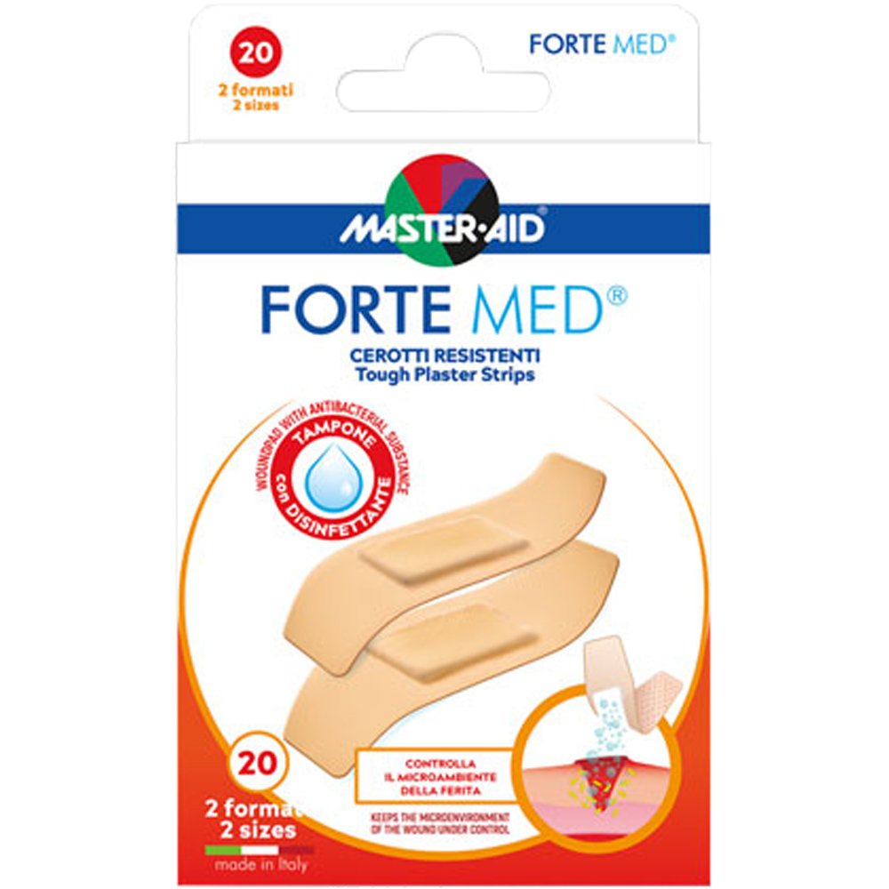 Master Aid Forte Med Tough Plaster Strips Устойчиви превръзки, идеални ...