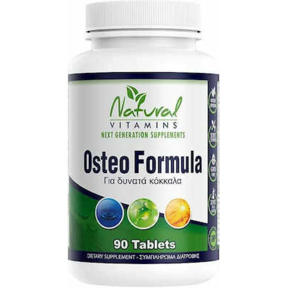 Natural Vitamins Osteo Formula 90tabs | AptekaPromahon.com