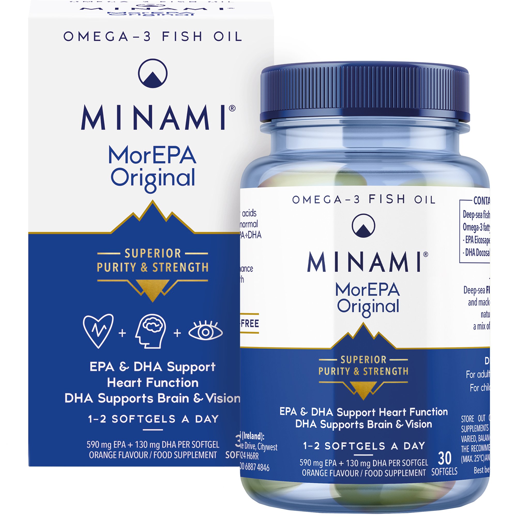 Minami MorEPA Original 30 Softgels | AptekaPromahon.com