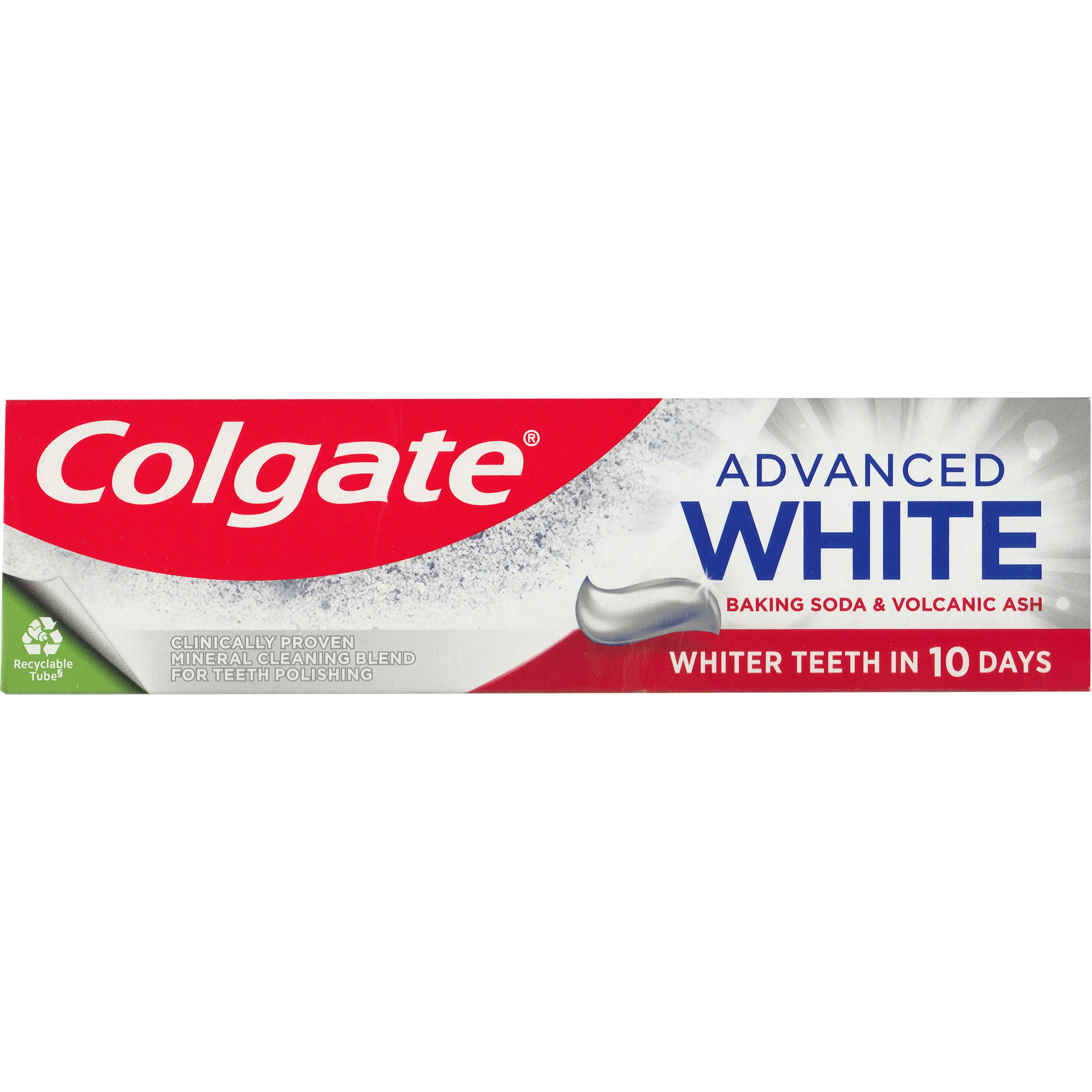 Colgate Advanced White Baking Soda & Volcanic Ash Toothpaste 75ml ...