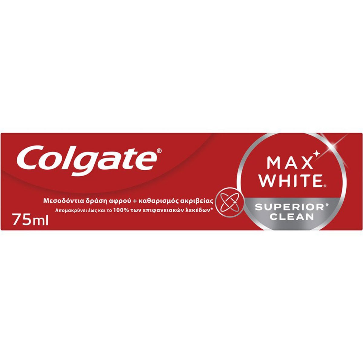 Colgate Max White Superior Clean Toothpaste 75ml | AptekaPromahon.com