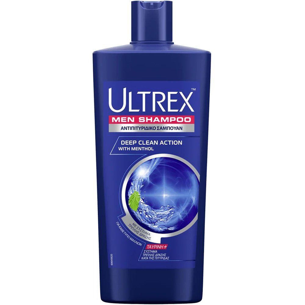 Ultrex Men Shampoo Anti Dandruff Deep Clean 610ml | AptekaPromahon.com