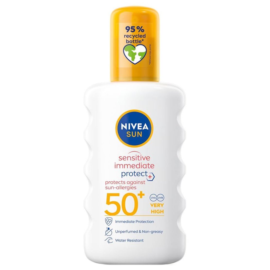 Nivea Sun Sensitive Immediate Protect Spf50+ Spray 200ml ...