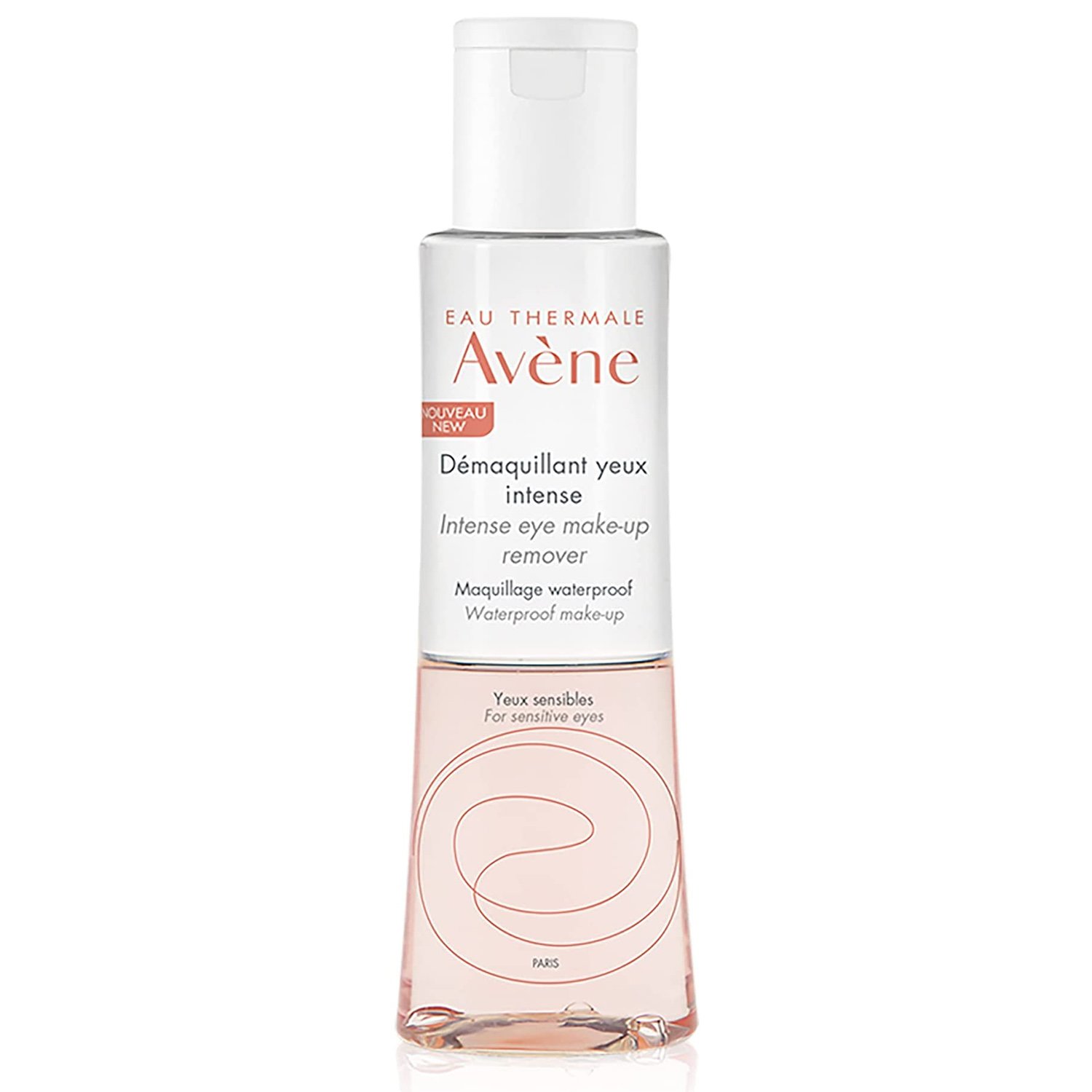 Avene Demaquillant Yeux Intense Waterproof Интензивен двуфазен демакиатор за очи за чувствителна ...